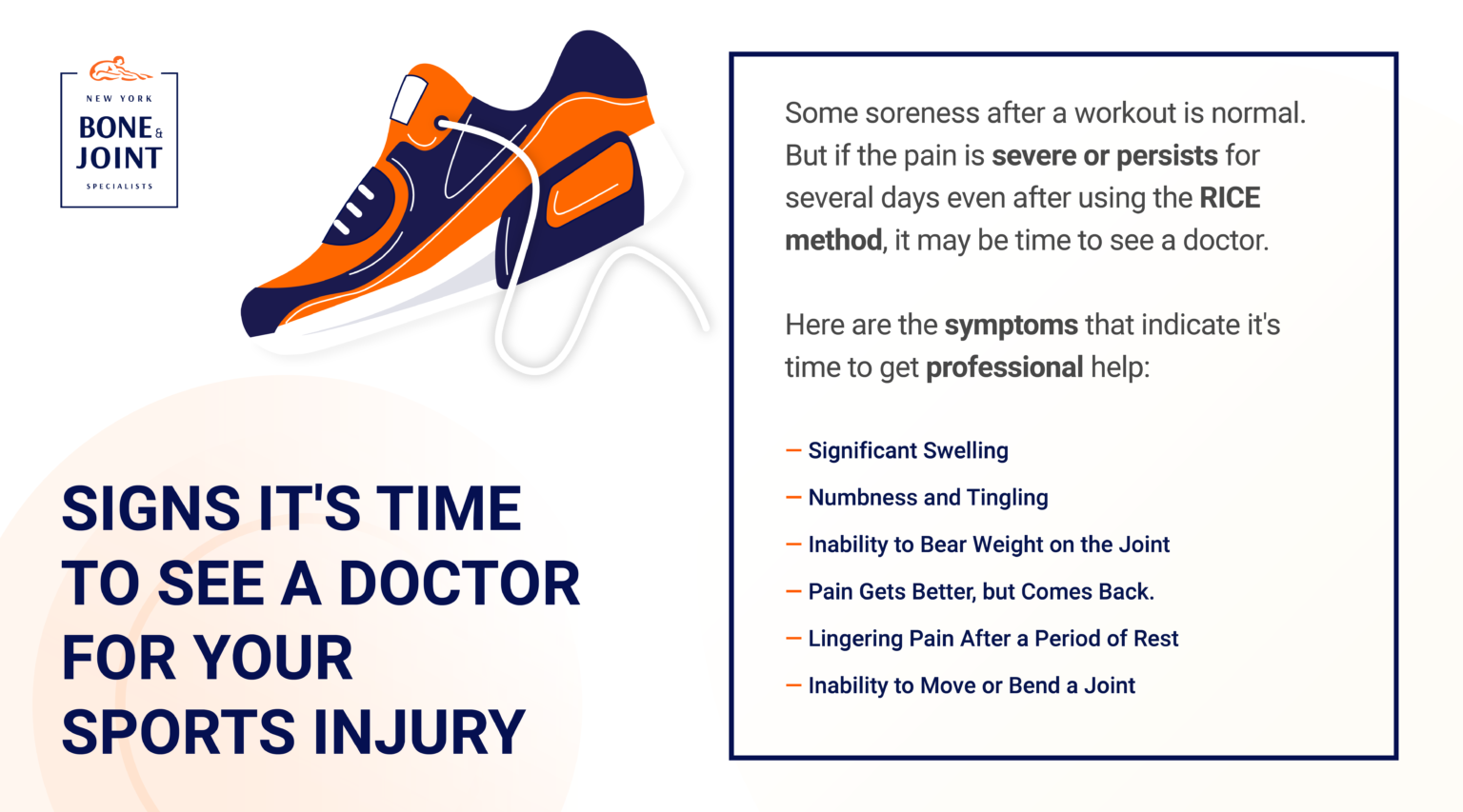 6 Signs You Should See a Doctor for Your Sports Injury - New York Bone ...