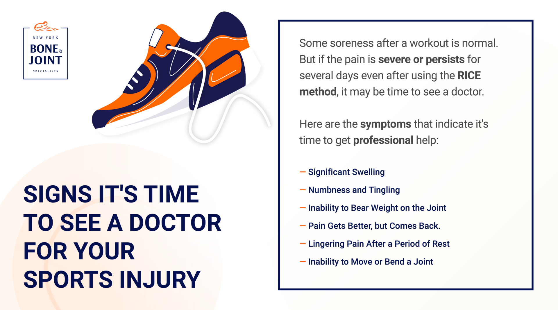 6 Signs You Should See a Doctor for Your Sports Injury - New York Bone ...