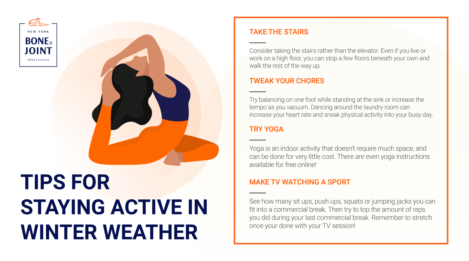 Tips for Avoiding Winter Exercise Hibernation - New York Bone & Joint ...