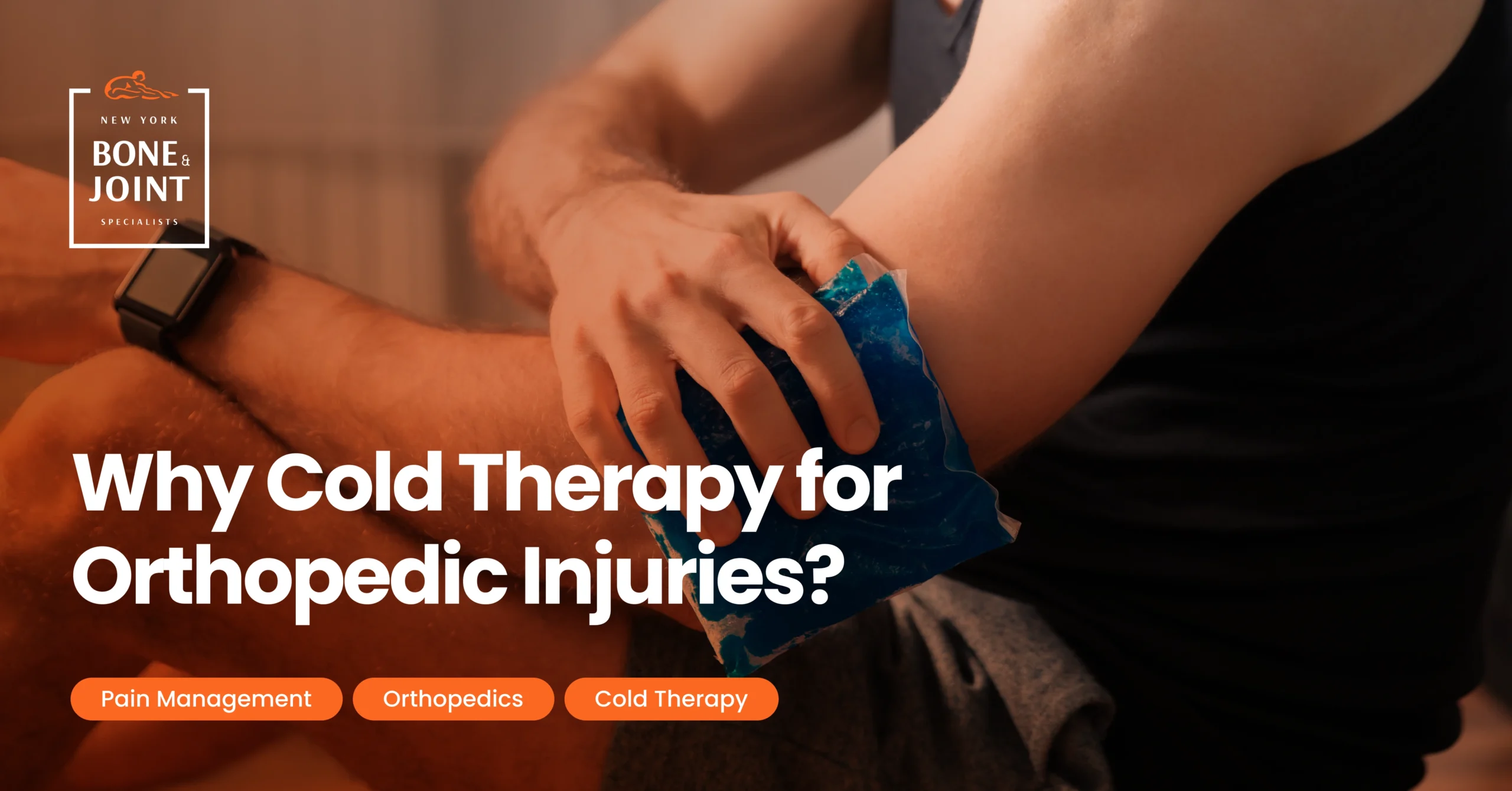 Why Cold Therapy for Orthopedic Injuries? - New York Bone & Joint ...